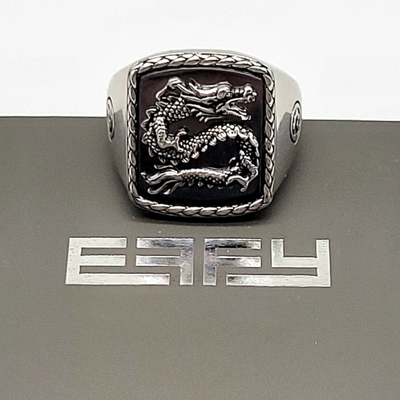 Effy | Accessories | Effy Mens Dragon Statement Ring With Genuine ...
